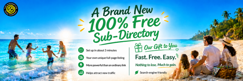 Your web presence/entry in the Supportive Food Directory