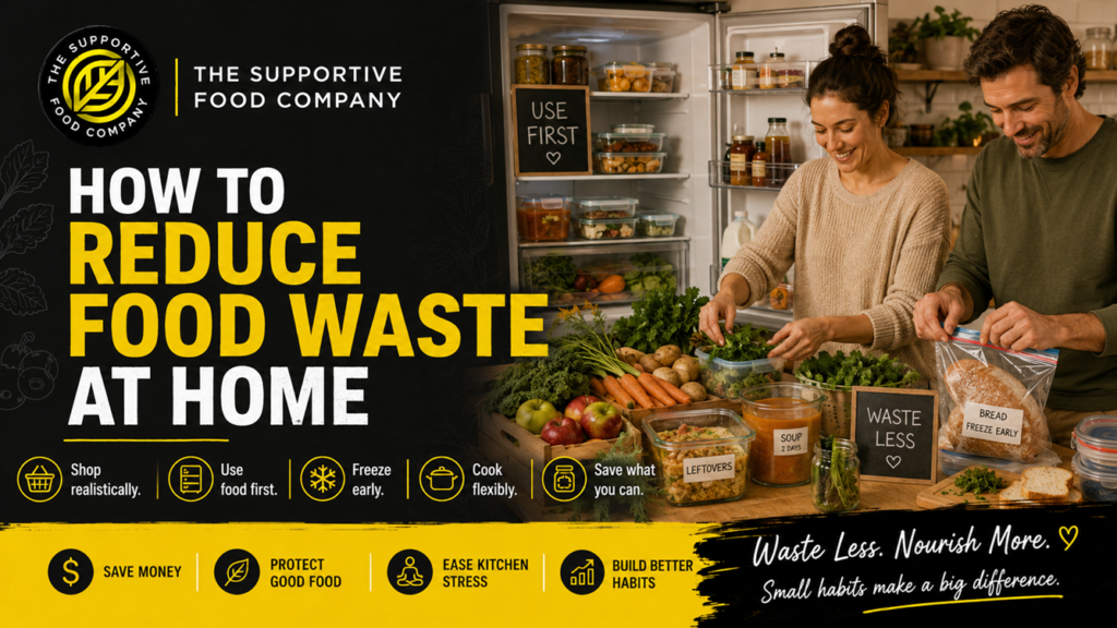 How to Reduce Food Waste at Home - Supportive Food Directory